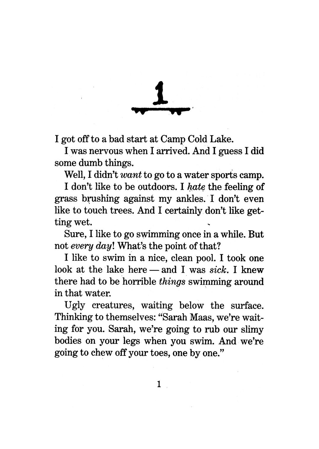 Goosebumps : 56 Goosebumps: The Curse of Camp Cold Lake - আরএল স্টাইন ...